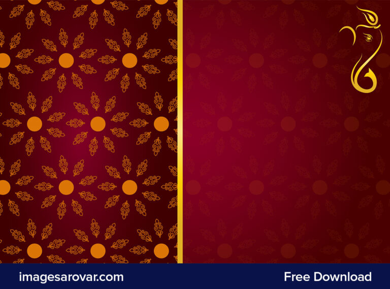 Traditional Hindu Background With Ganesha Vector Illustration - Image ...