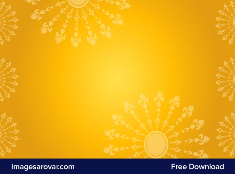 Indian Traditional Yellow Background Vector Illustration - Image ...