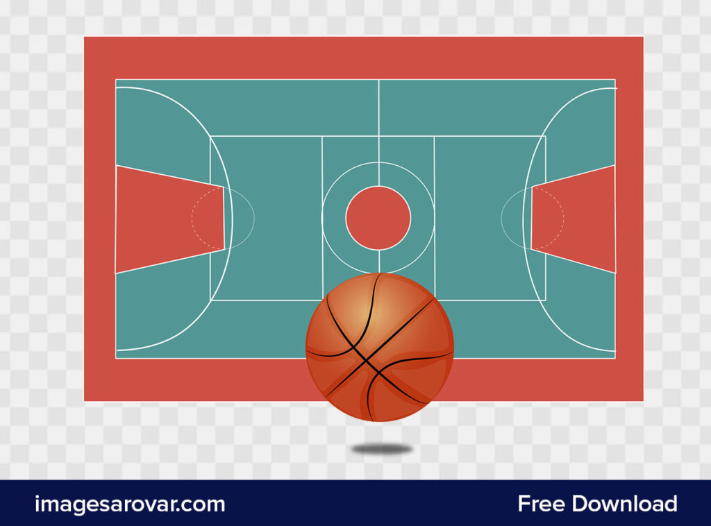 Basketball in Hoop Clipart Png Free Download - Image Sarovar - Free ...
