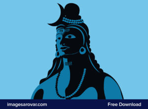 Lord Shiva Face Vector Art Design Free Download - Image Sarovar - Free ...