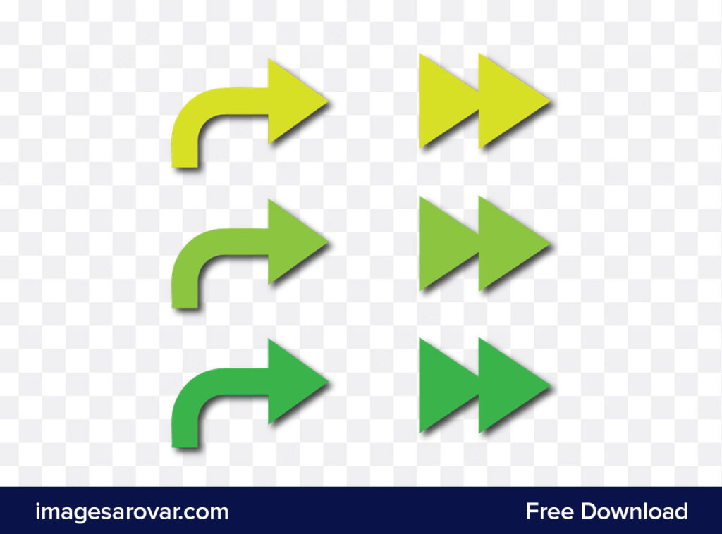 Arrow Design Vector | Orange And Yellow Left Arrow Icon Vector Png Free ...