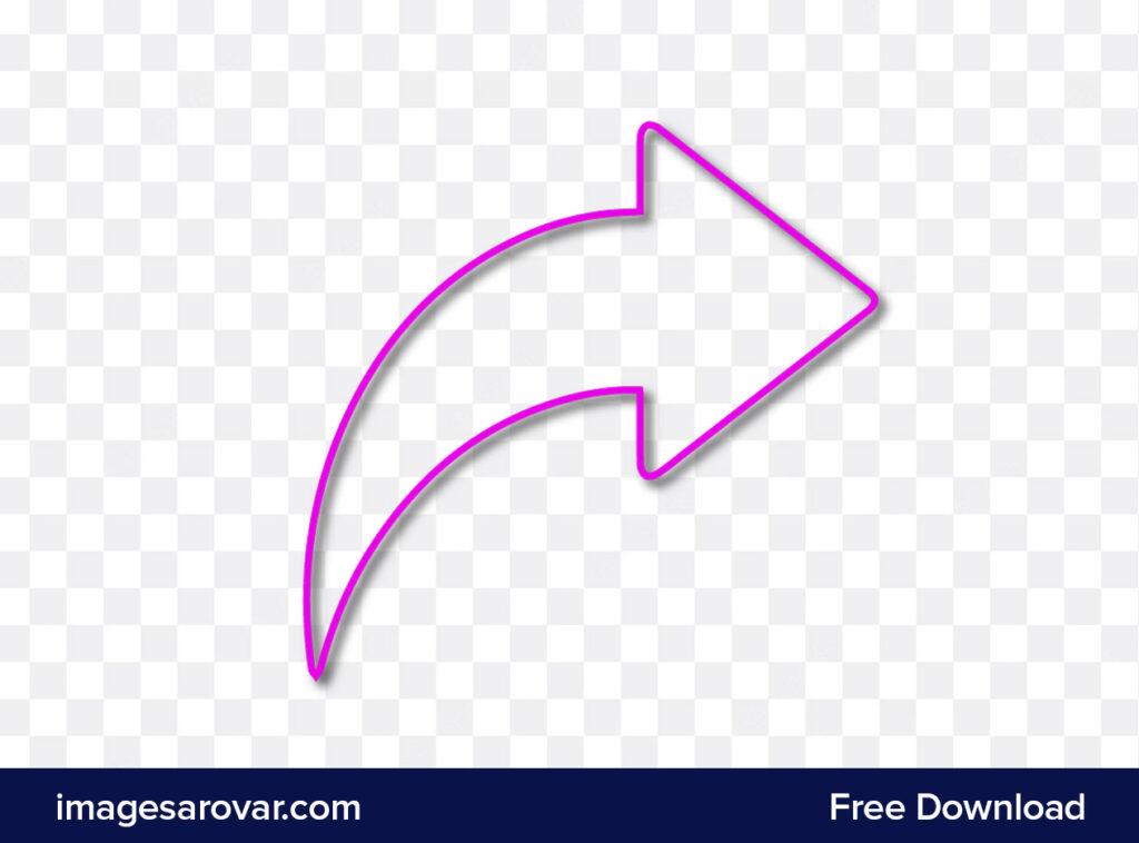 Multicolour Light Effect Arrow Icon Png Vector Free Download – Free ...
