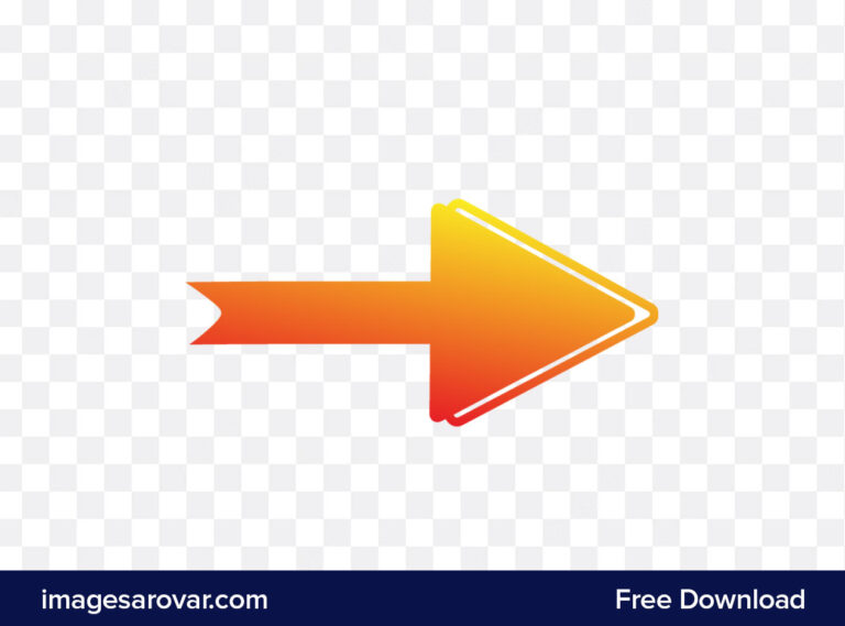 Arrow Design Vector | Orange And Yellow Left Arrow Icon Vector Png Free ...